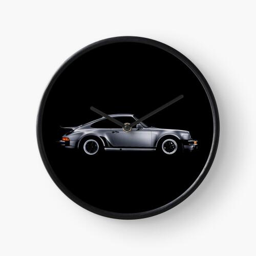 (Porsche 911 Turbo=5486) Wall Clock 12 Inch Funny Mantel & Tabletop Art ...