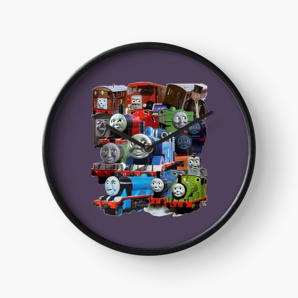 (Thomas the Tank Engine and Friends=6951) Wall Clock 12 Inch Funny ...