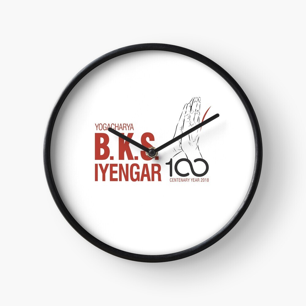 (BKS Iyengar Official Centenary Year Logo - charity design=7058) Wall ...