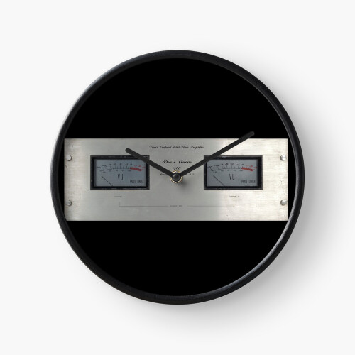 (Phase Linear Amplifier Vintage Audio Power Amp=7761) Wall Clock 12 ...