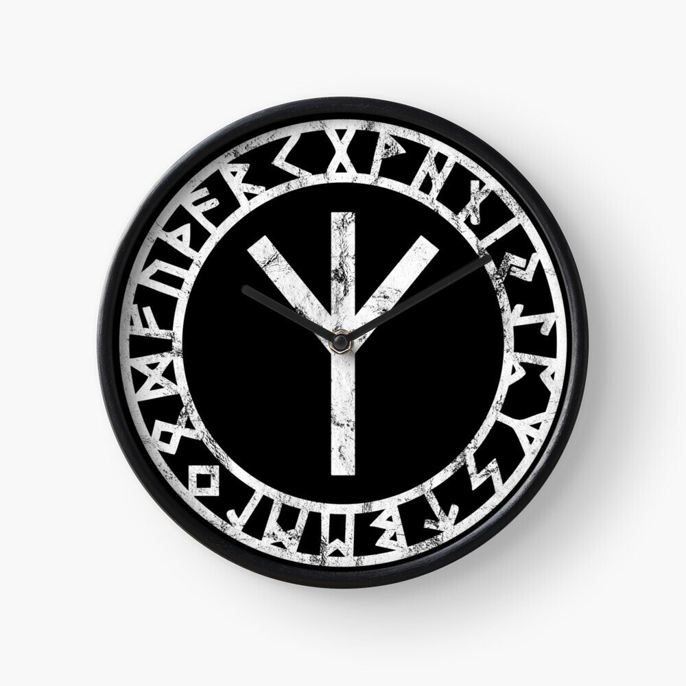 (Algiz Runes Amulet, Norse, Odin, Thor, Viking, Paganism=8133) Wall ...