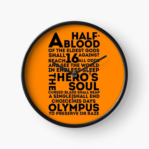 (Percy Jackson and the Olympians - The Great Prophecy =8483) Wall Clock ...