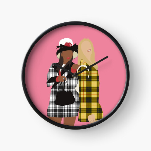 (Clueless=9262) Wall Clock 12 Inch Funny Mantel & Tabletop Art Decor ...