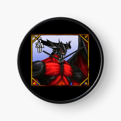 (Final Fantasy VIII - Diablo GF=9194) Wall Clock 12 Inch Funny Mantel ...