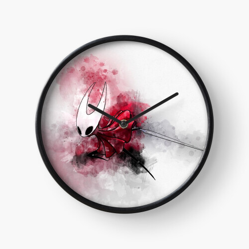 (Hollow Knight Silksong - Hornet painting=10247) Wall Clock 12 Inch ...