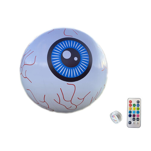 Halloween Led Inflatable Remote Control 16 Inch Eyeball Swimming Pool ...