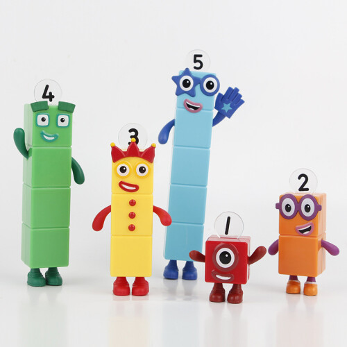 Unique Pvc Number Block Figurines For Children Perfect For Playful ...