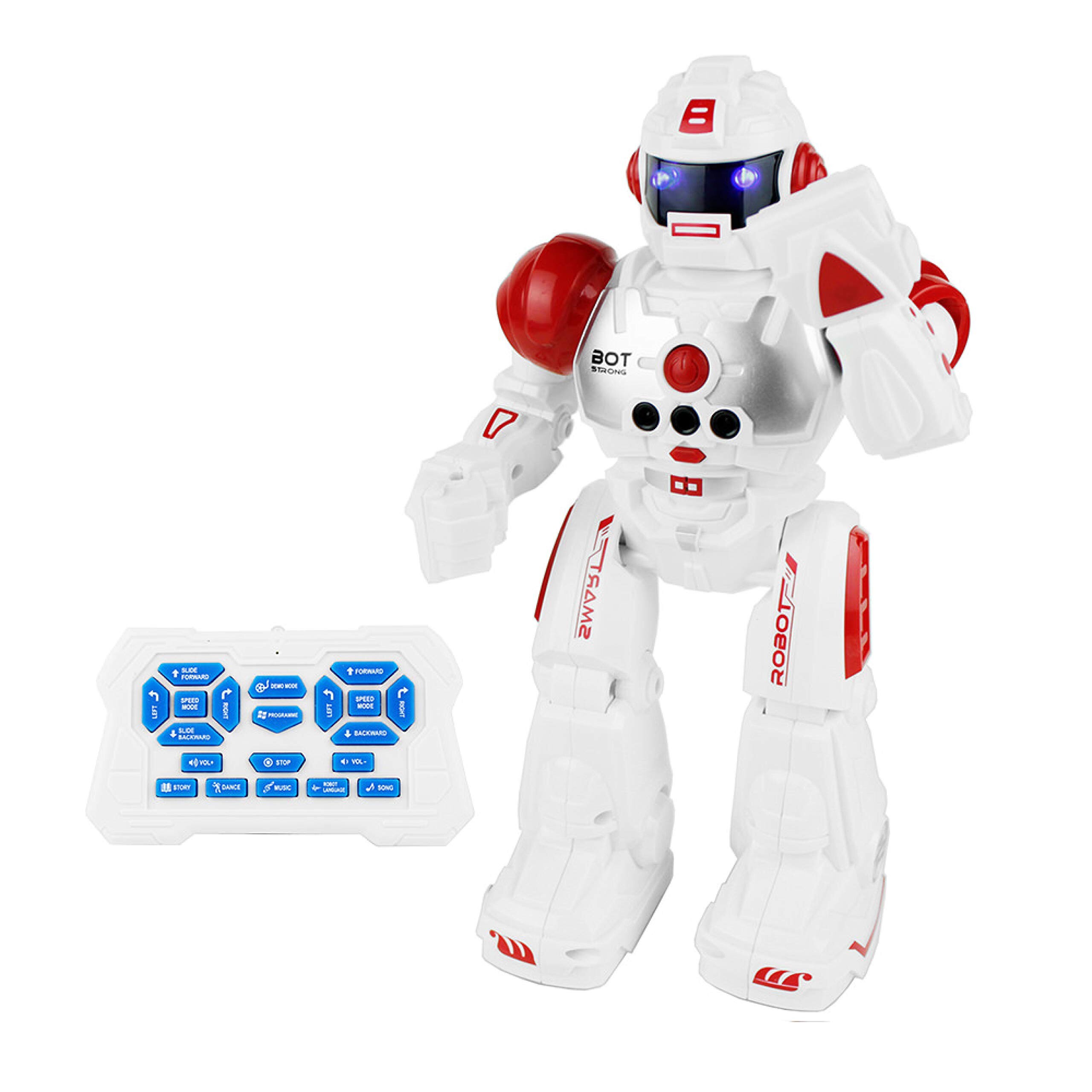 Boley 2099 RC Remote Controlled Robot for Kids - Intelligent Programmable with Infrared ...