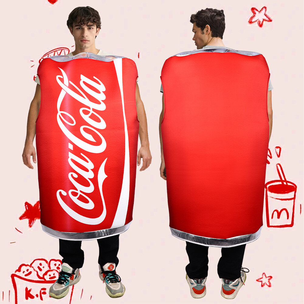 Versatile Coca Cola Inspired Cosplay Costume Perfect For Stage ...