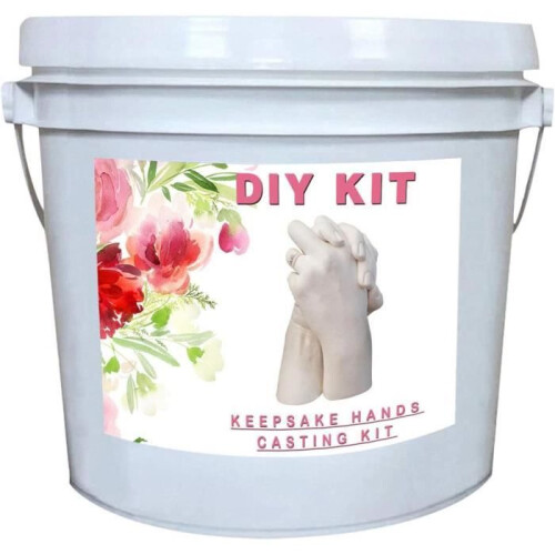 Statue Casting Hands Large Plaster DIY Kit Holding Hand Casting Hands ...