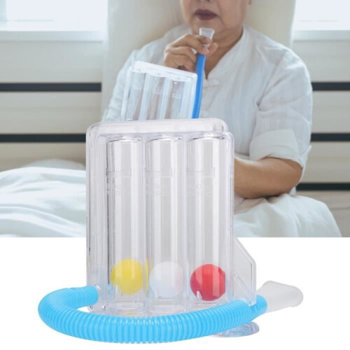 Deep Breathing Pulmonary Exerciser Incentive Spirometer Respiration ...
