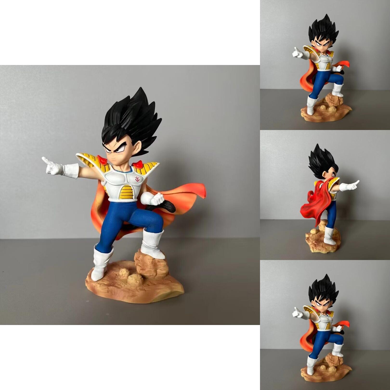 Dragon Exclusive Ball Z Shk Small Vegeta Pvc Model With Cloak ...