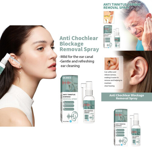 Ear Ouhoe Ringing Relief Spray Offering Soothing Ear Care And Wax ...