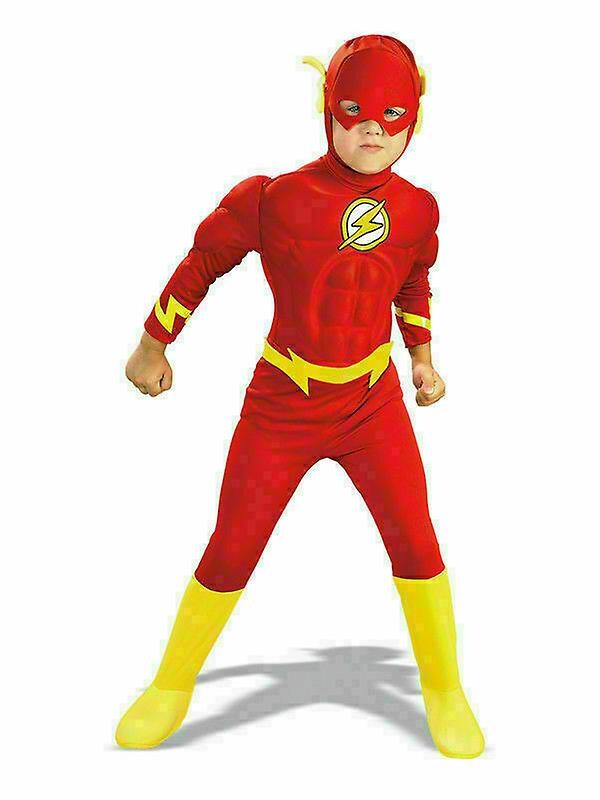 (120cm) Kids Cosplay Children Gift The Flash Chest Outfit Costume ...