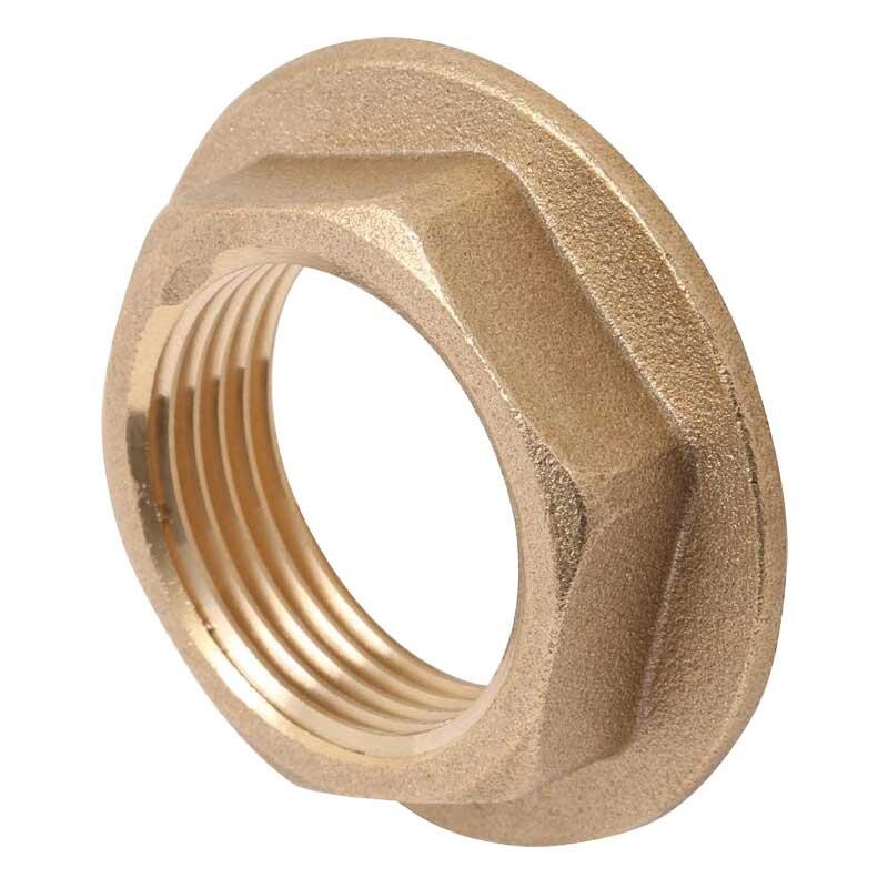 Brass 3/4" BSP Back Nut Wide Flanged Threaded Backnut on OnBuy