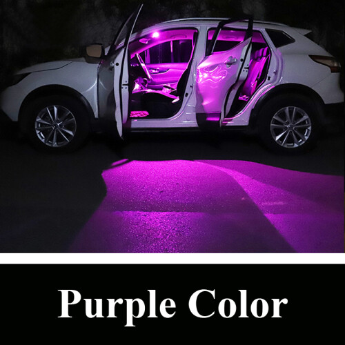 (purple, Fortwo 453 15-21 8PC) LED Interior car light Bulb Kit For ...