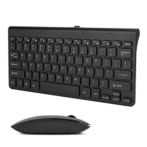 Wired Keyboard and Mouse Combo,Wired Keyboard with Ergonomic Wrist Rest ...