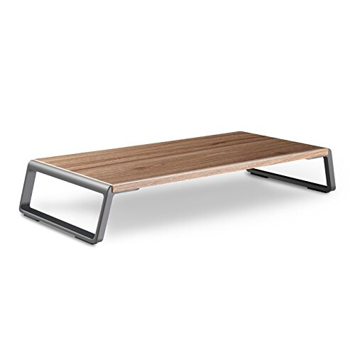 ThingyClub Monitor Stand Riser with Metal Feet for Computer Laptop iMac ...