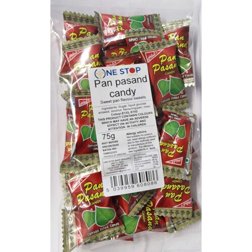 (Candy Pan Pasand, Pack of 1) Varied Flavored Candies 75g -Chocolate ...