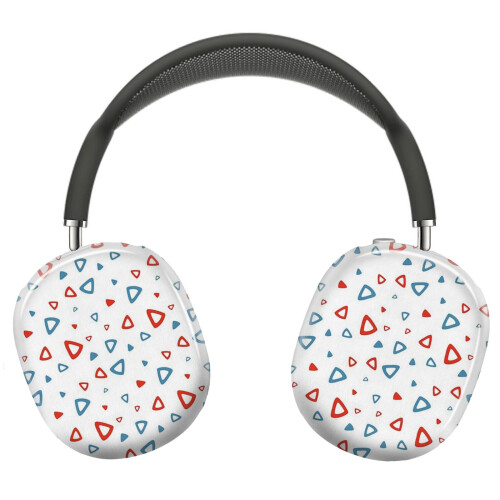 (Nostalgic 90s Blue And Red Triangle Pattern_7930) Protective Cover for ...