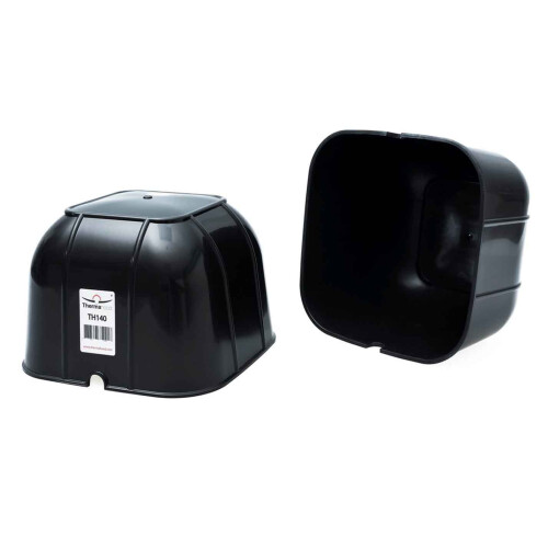 (8 Pack) Thermahood Loft Insulation Light Fitting Cover, draught dust ...