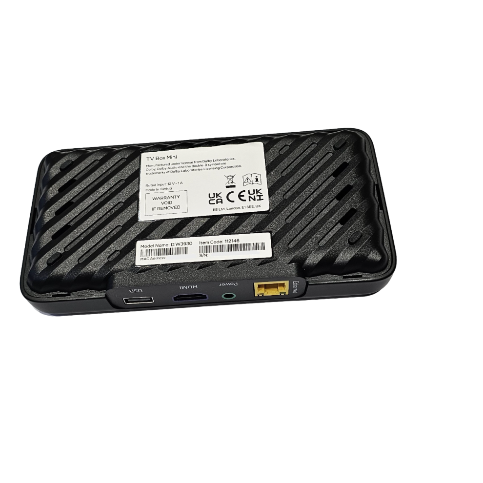 EE TV Box Mini FreeView SetTop Box NonRecordable WifI/Wired on OnBuy