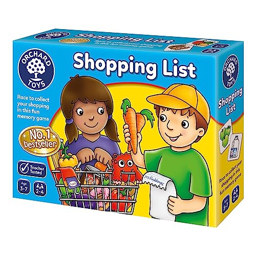 Orchard Toys Shopping List Game, Educational Matching & Memory Game ...