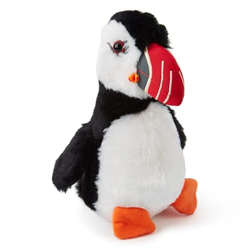 Zappi Co Puffin Plush Toy (22cm) - Delightful, Soft Bird, Eco-Friendly ...