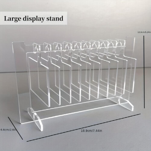 Aurora Acrylic Nail Art Display Stand False Nail Tips Display Polish ...