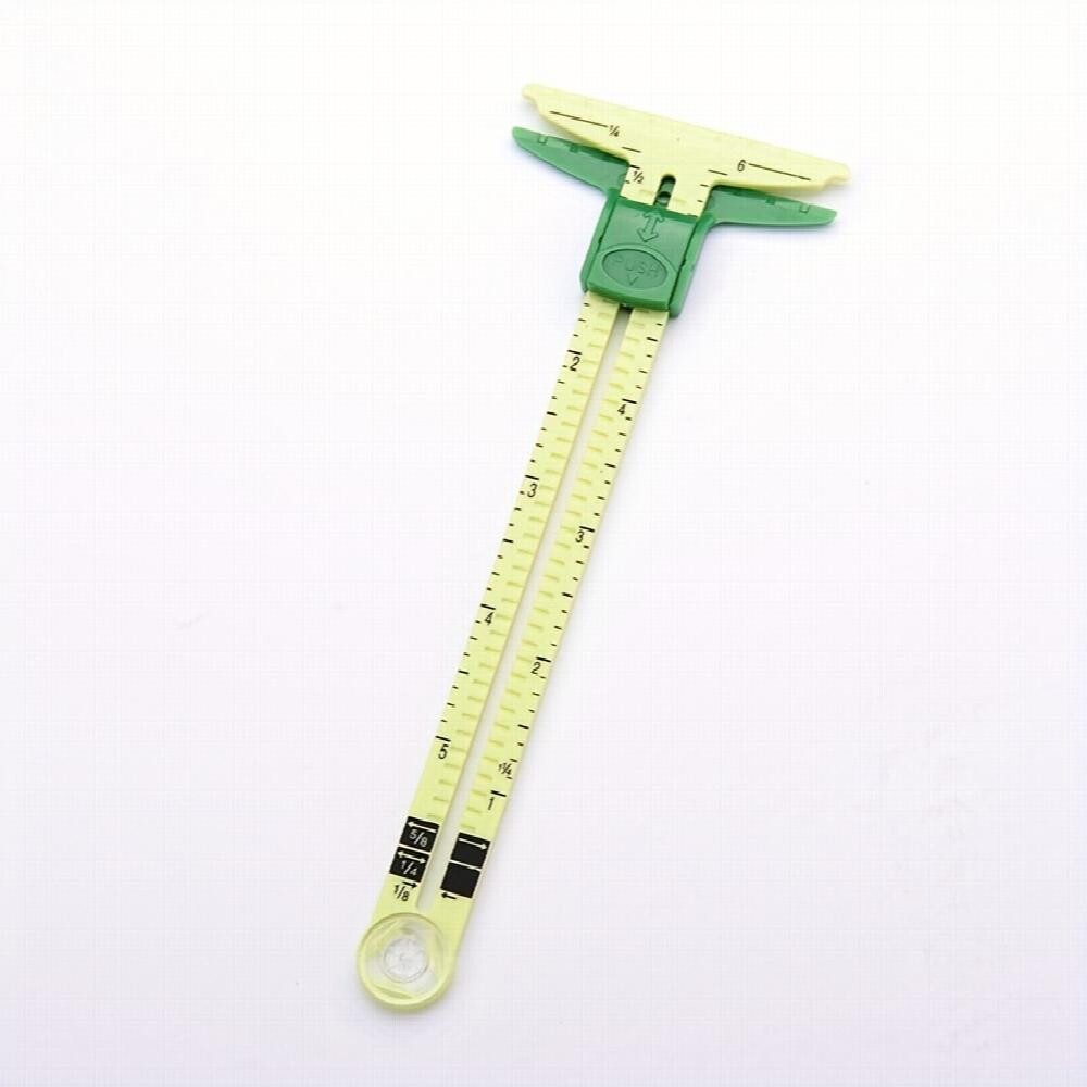 5 in 1 Sliding Ruler Multifunctional Quilting Ruler Plastic Drawing ...