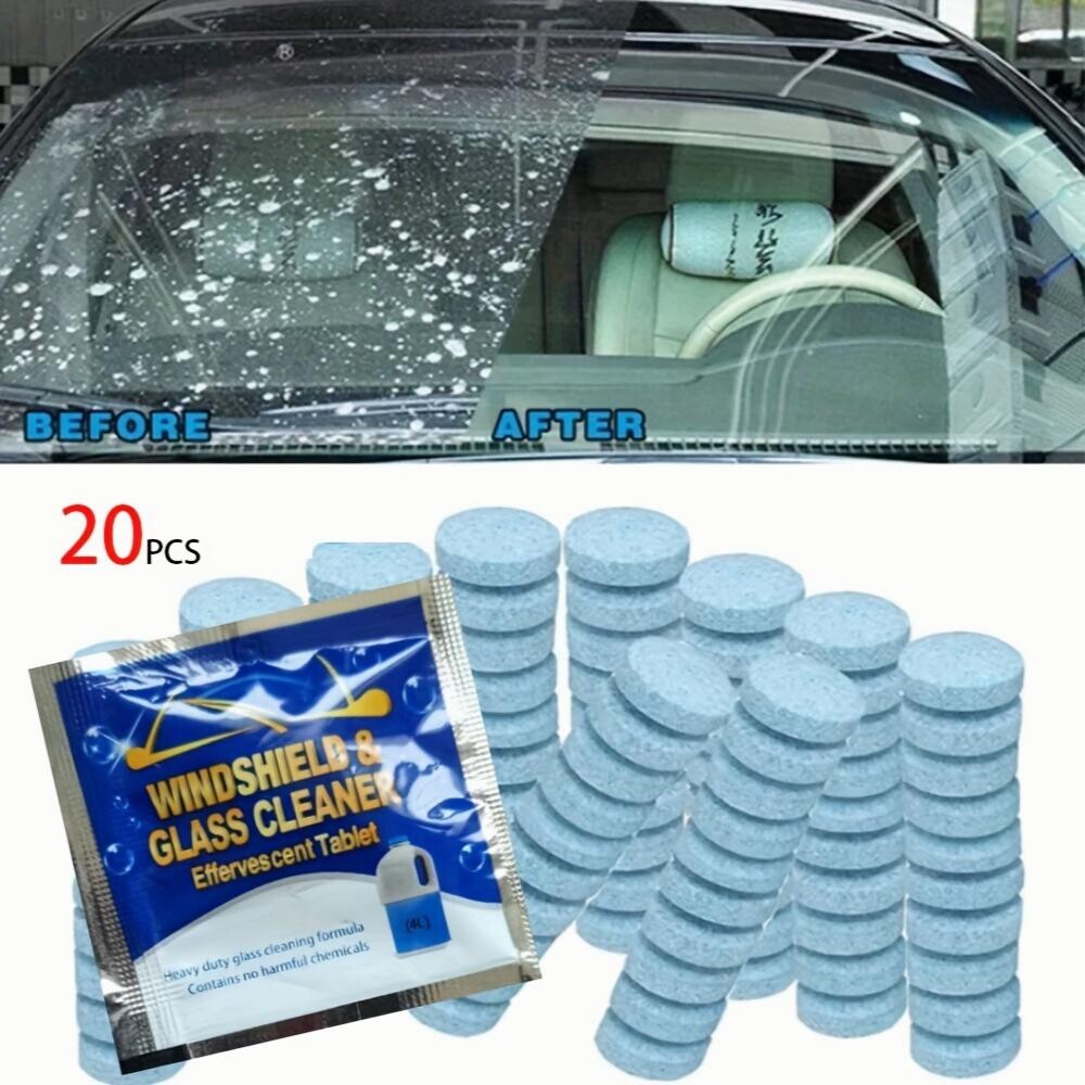 Car Windscreen Washer Fluid Tablets Wiper Fluid Concentrate Window ...