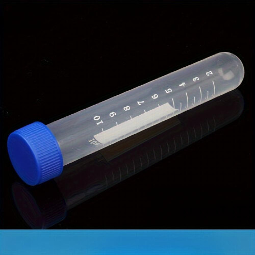 100pcs Lot 10ml 15ml Transparent Graduation Centrifuge Test Tube Vial ...