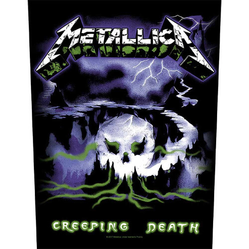 Metallica Creeping Death Band Logo Back Patch on OnBuy