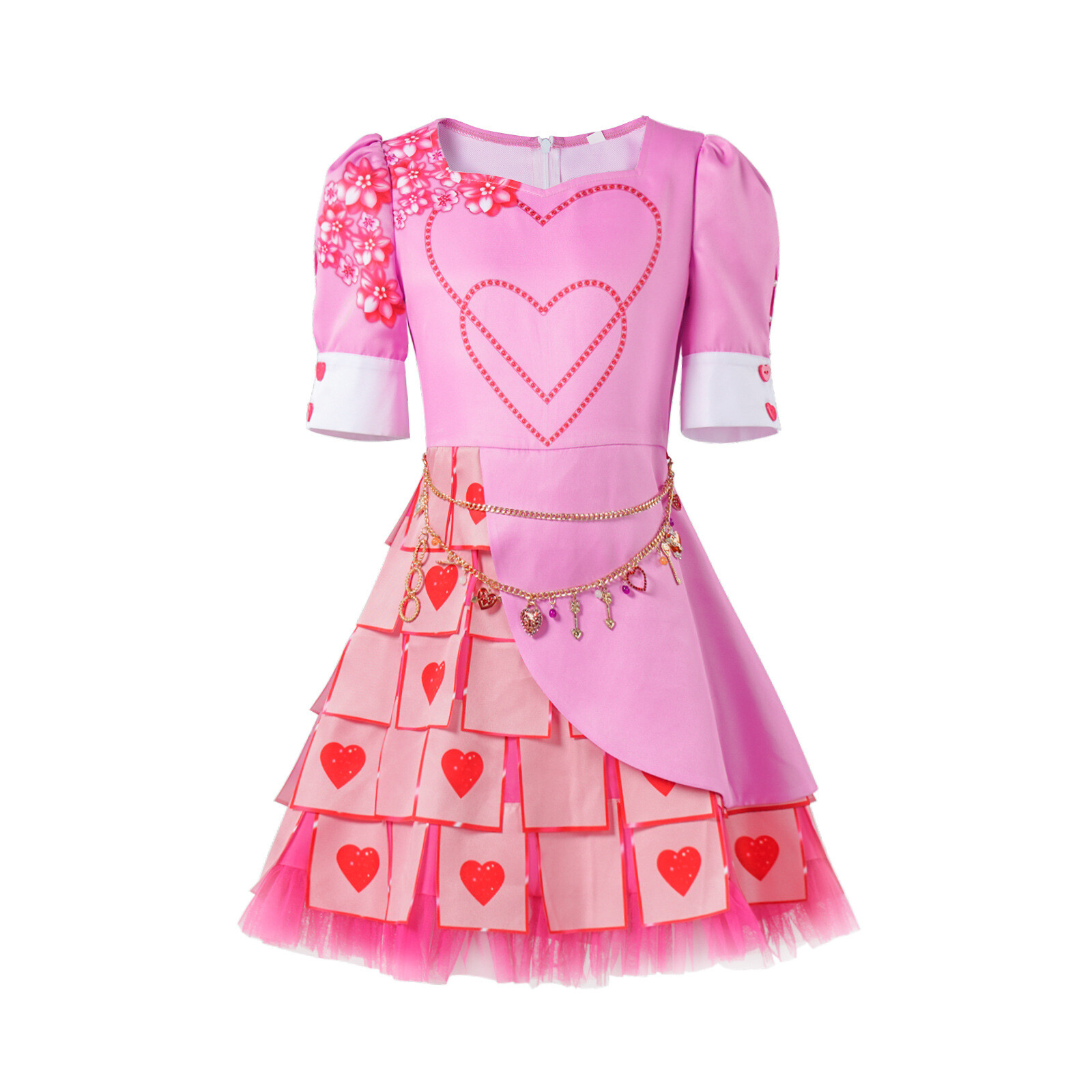 (Pink B, M) Descendants The Rise Of Red Cosplay Set Cute Costumes ...