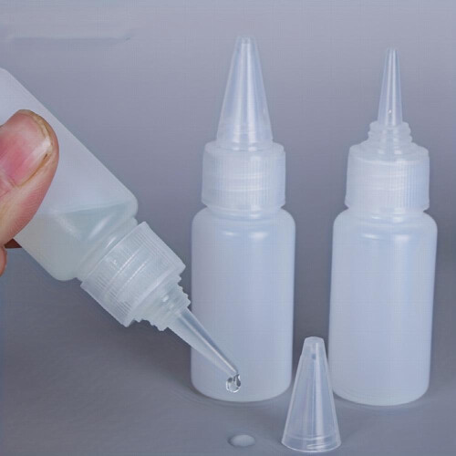 10PCS 10 20ml Semi Transparent Dispensing Bottles with Markings ...
