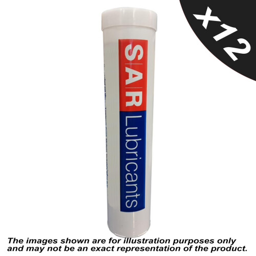 SAR Synthetic High Temp Blue Lithium Complex EP2 Blue Grease 12x400g on ...