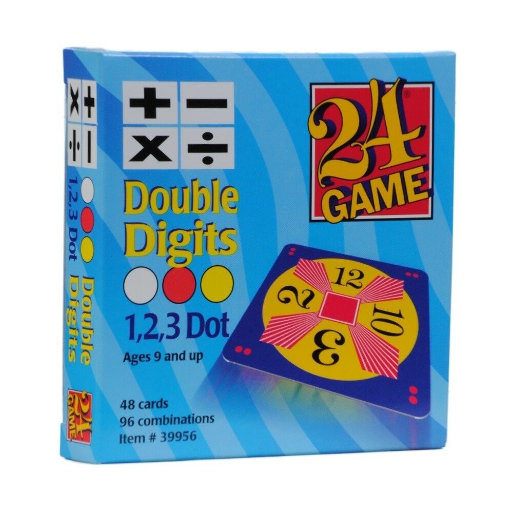 24 Game Cards Original Double Digits - Gioco Educativo per Sviluppare ...