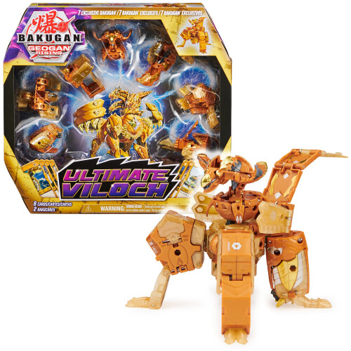 Bakugan Ultimate Viloch 7-i-1 Exklusiv Bakugan inkluderar Bakucores och ...