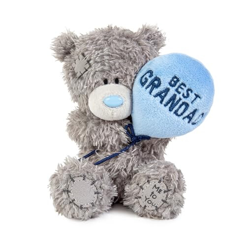 Tatty Teddy Father's Day 'Best Grandad' Bear with Balloon 10cm ...