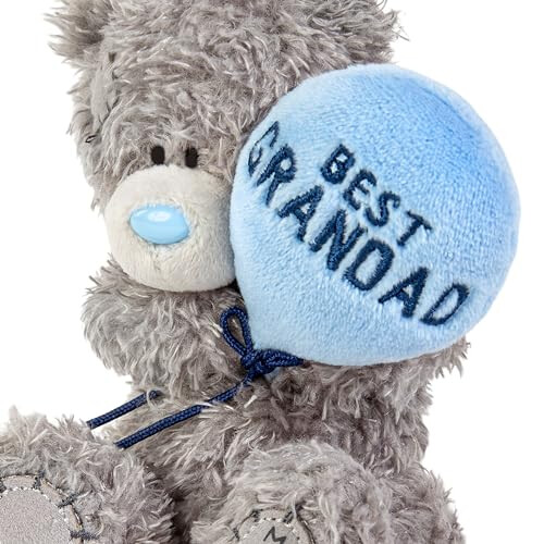 Tatty Teddy Father's Day 'Best Grandad' Bear with Balloon 10cm ...