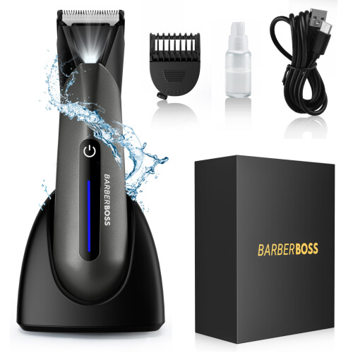 Pubic Hair Trimmer for Men, Body Groomer Men, Mens Ball Shaver, Groin ...