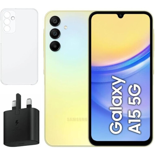 Refurbished (Yellow) Samsung Galaxy A15 5G 6GB Ram 128GB Dual Sim ...