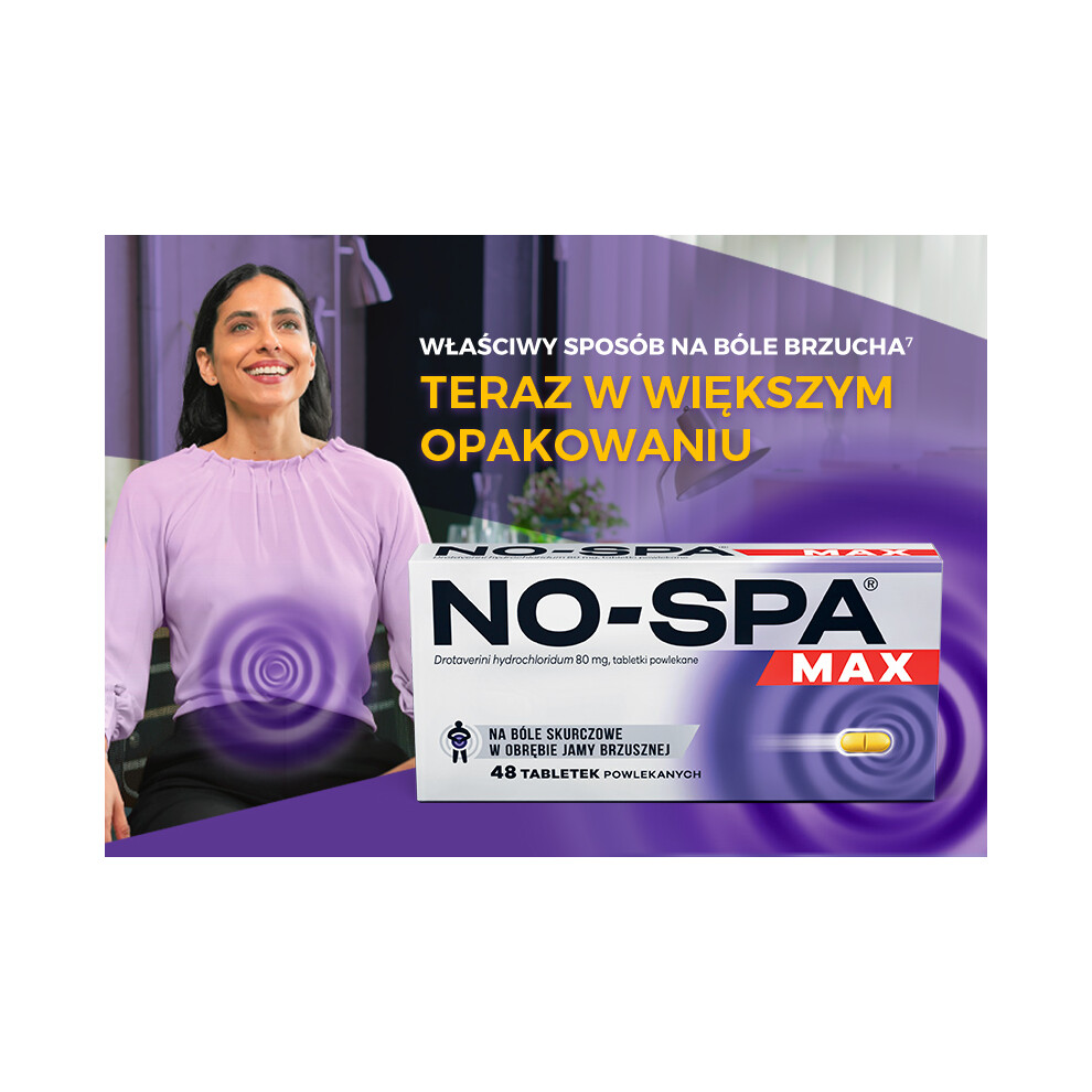 No-Spa Max No spa Nospa 24x tablets on OnBuy