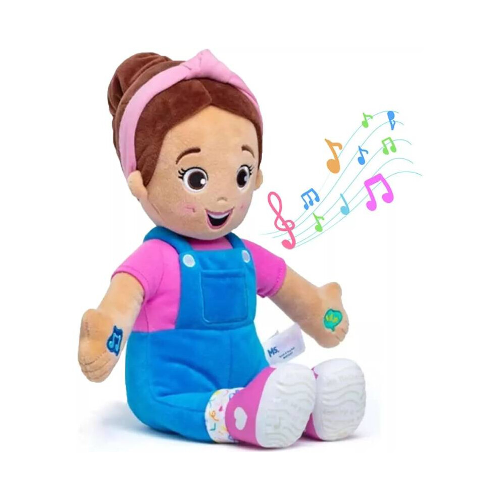 Ms Rachel Speak And Sing Doll Musical Sensory Plush Toy Kids ...