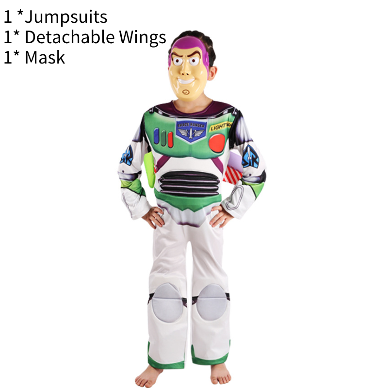 (Style 2, M(For Children)) Kids Lightyear Buzz Costume Toy Story ...