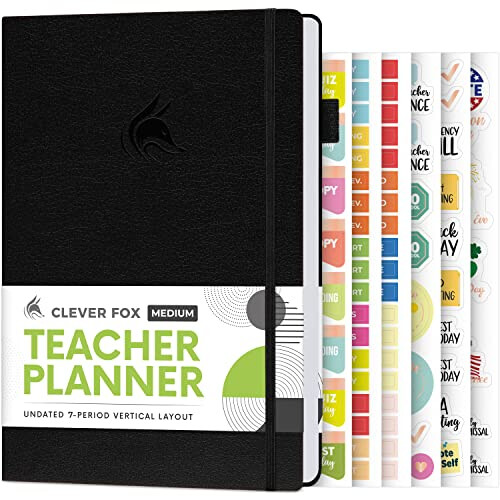 Clever Fox Teacher Planner ? School Year Planner with Calendars ...