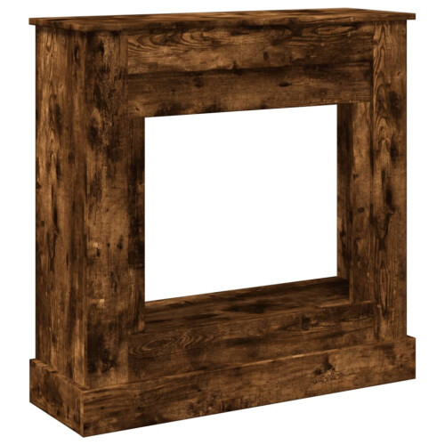 (smoked oak) vidaXL Fireplace Surround Fire Surround Only Fireplace ...