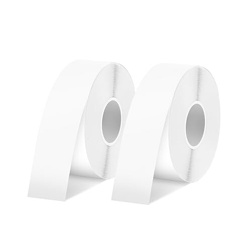 SUPVAN E10/E16 Label Maker Tape, Waterproof, Clear Printing, Strong ...