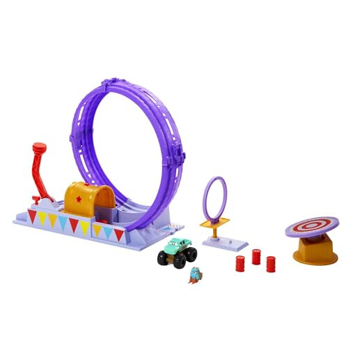 Disney and Pixar Cars On The Road Showtime Loop Playset with Ivy ...