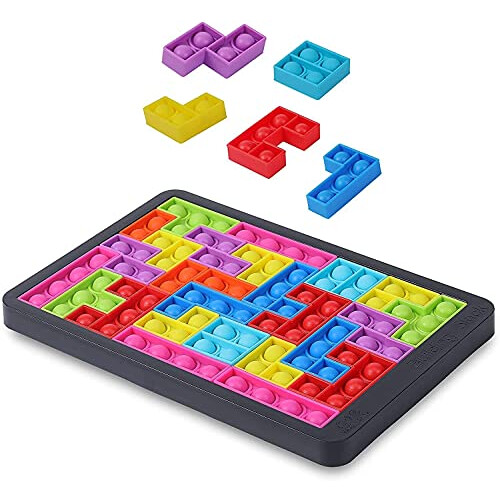 Fidget Jigsaw Pop Game - Satisfying Sensory Anti Stress Popping Puzzle ...